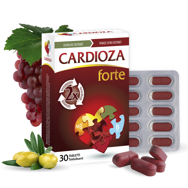 Cardioza Forte tbl N30 - iPharma Tervisepood